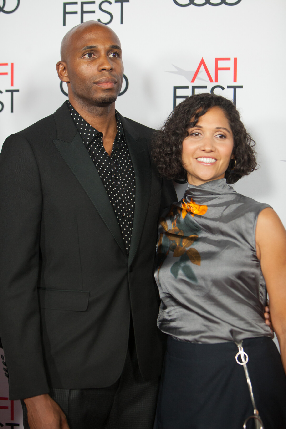 Photo : Reginald Cash, le dirigeant de 3 Black Dot, et sa femme à l ...