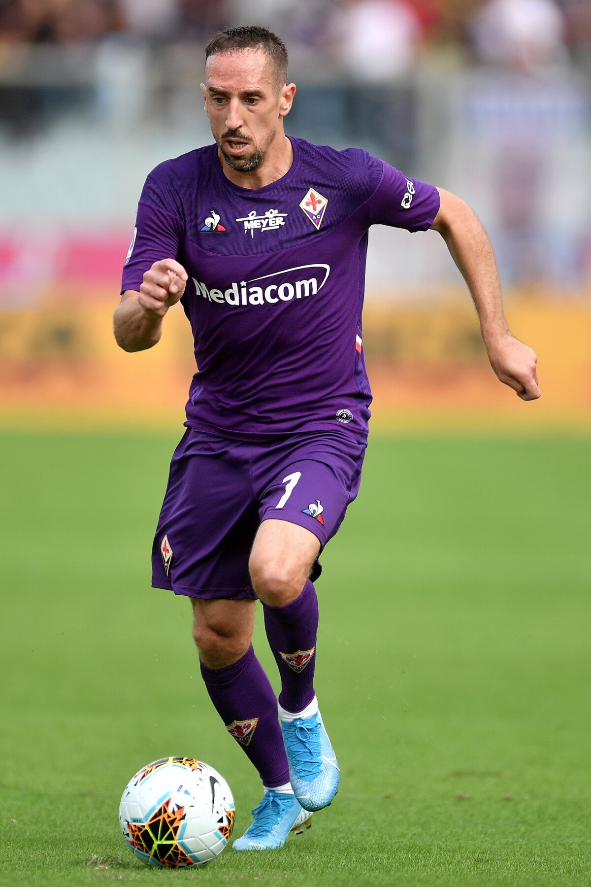 Photo : Frank Ribery lors du match du championnat d'Italie de football ...