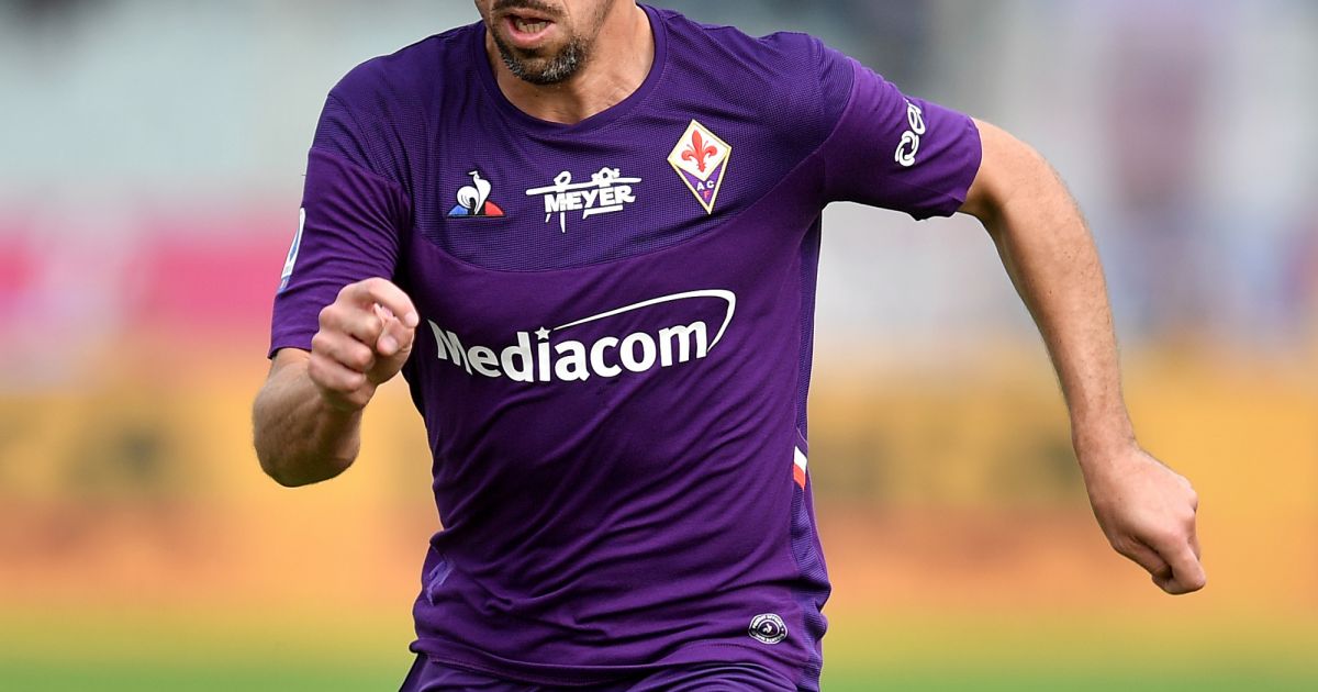 Frank Ribery lors du match du championnat d'Italie de football Serie A ...