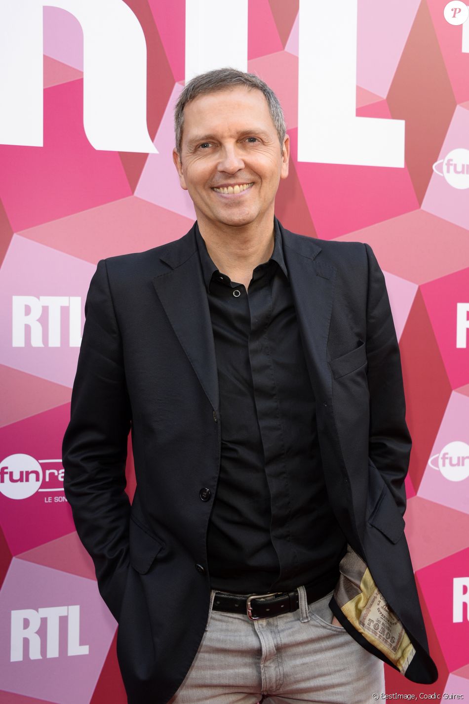 Thomas Hugues - Conférence de presse de rentrée du groupe RTL à Paris ...