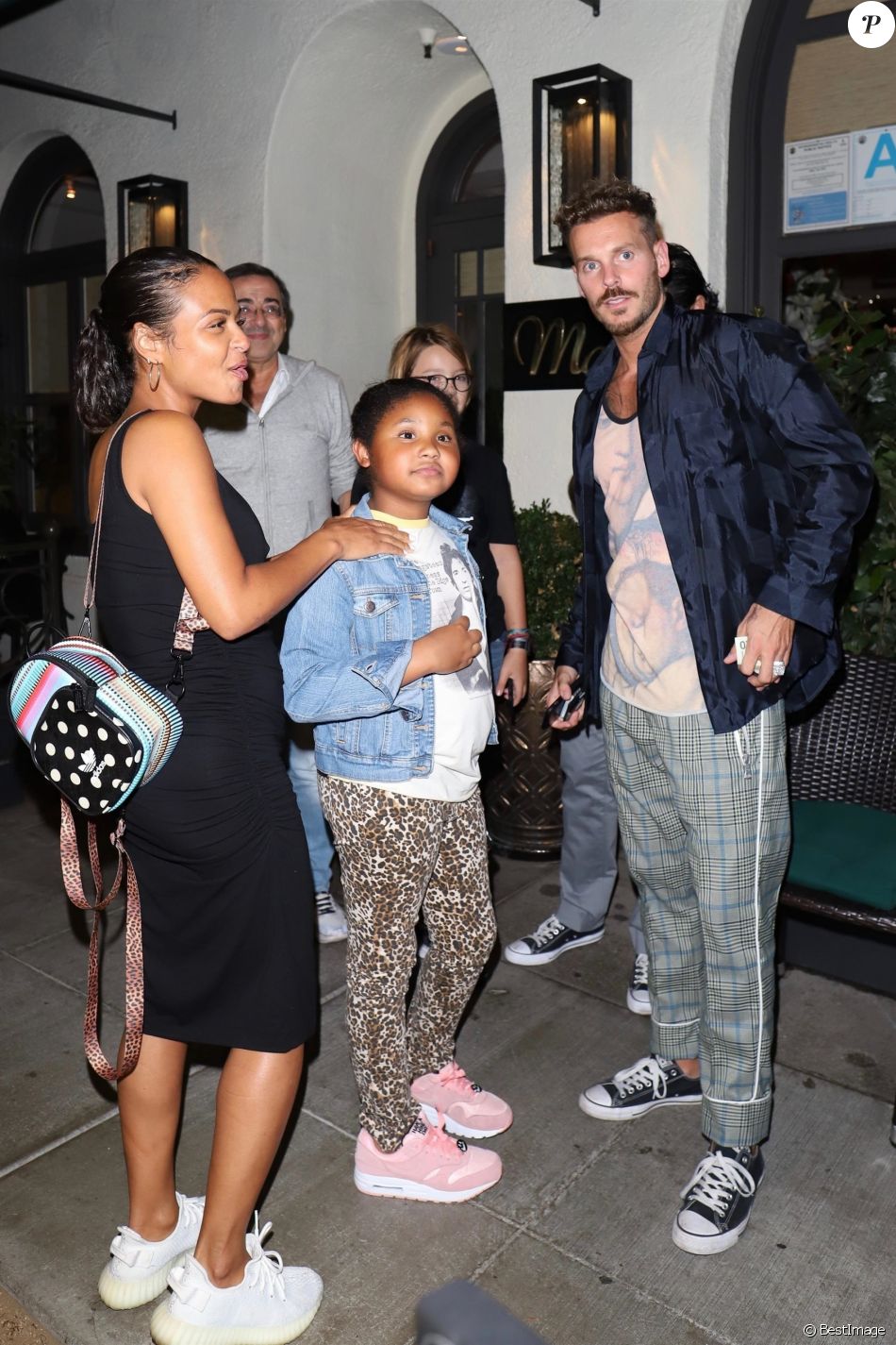 Christina Milian, enceinte, son compagnon Matt Pokora et sa fille ...