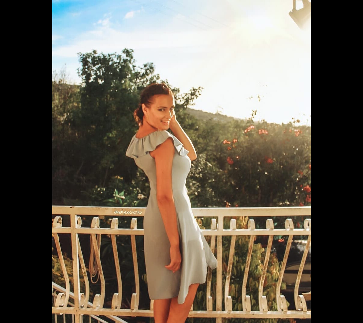 Photo : Kelly Bochenko en petite robe sur Instagram, le 27 décembre ...