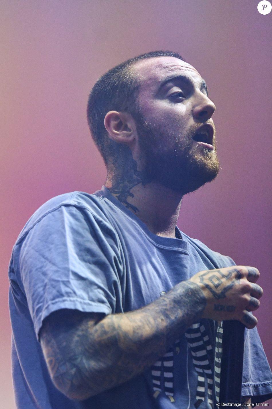 Mac Miller - Festival Solidays à l'Hippodrome de Longchamp - Jour 1 - à ...