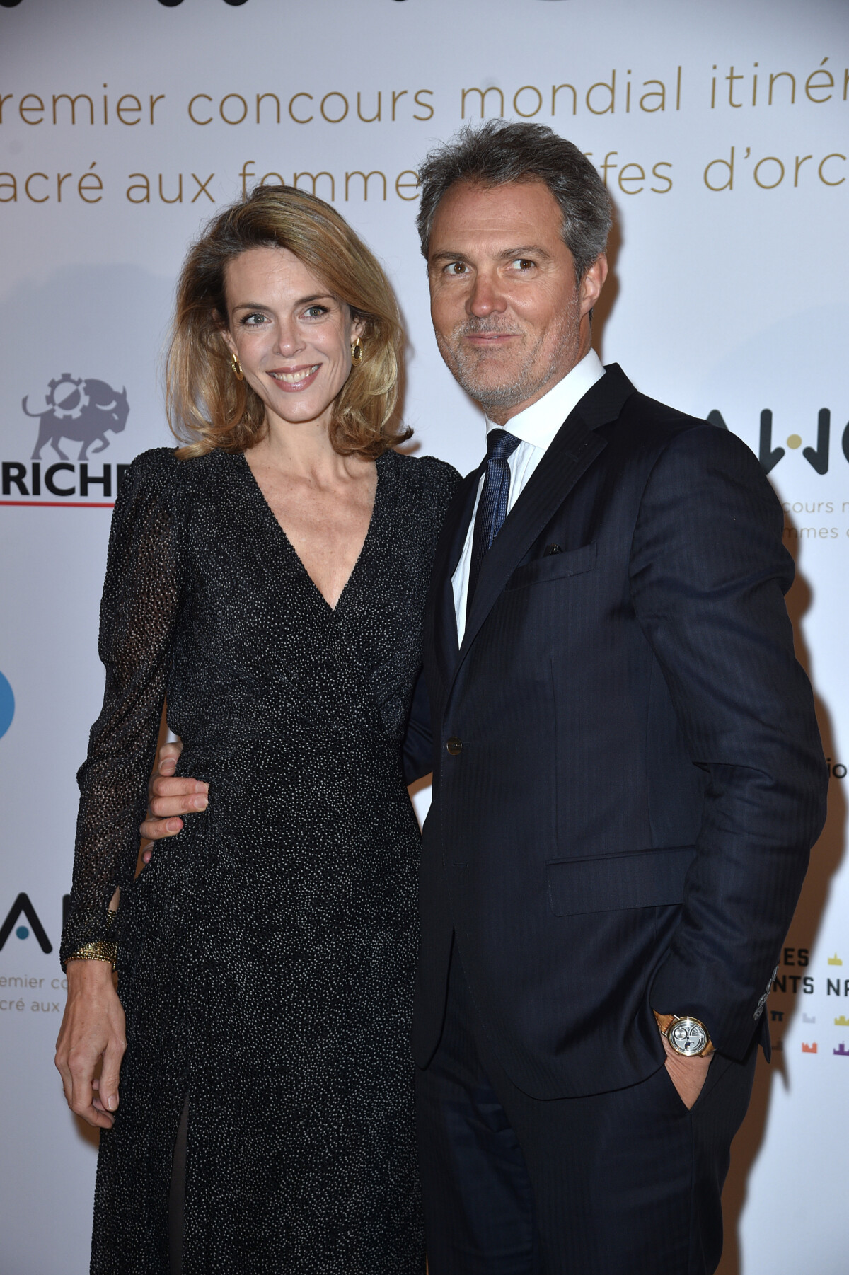 Photo : Julie Andrieu et son mari le Dr Stéphane Delajoux - Gala Mawoma ...