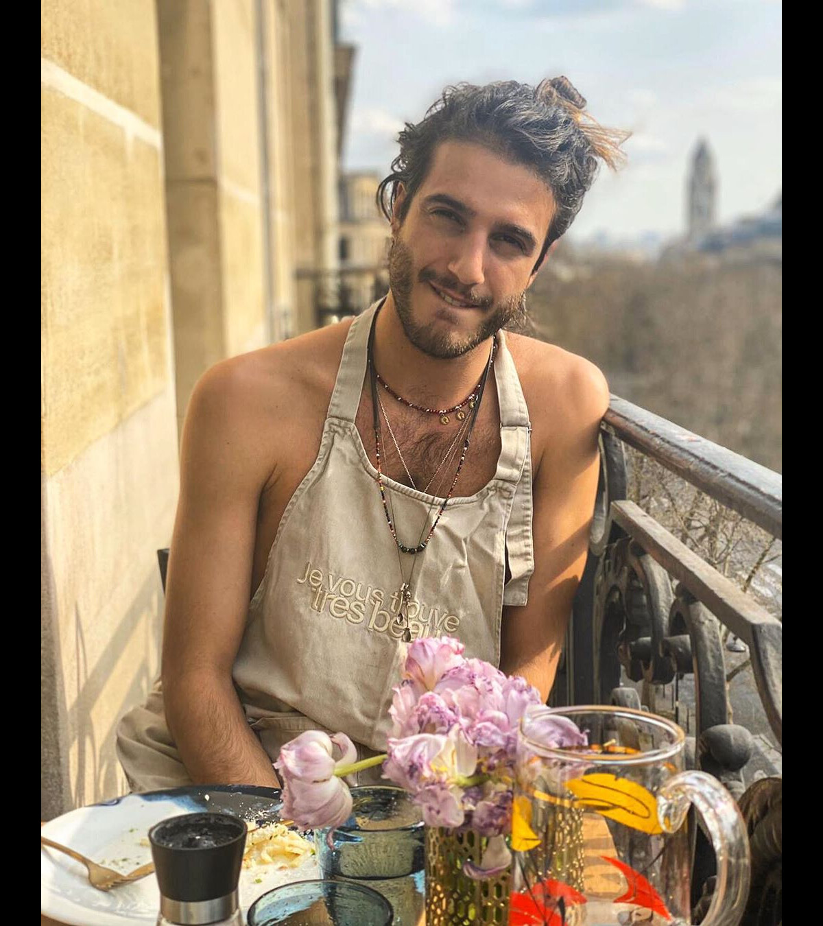Photo : Julien Sebbag, le 21 mars 2020, sur Instagram - Purepeople