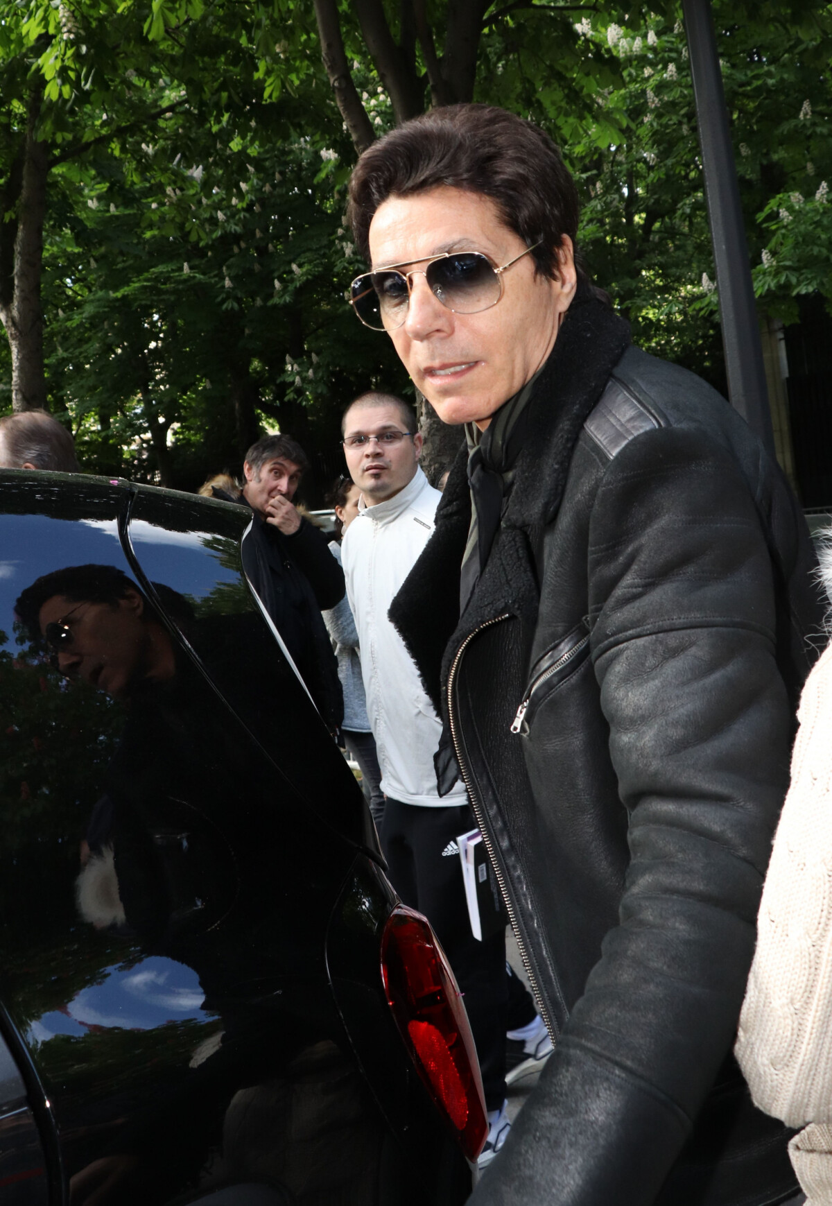 Photo : Jean-Luc Lahaye - People arrivent sur l'enregistrement de l ...