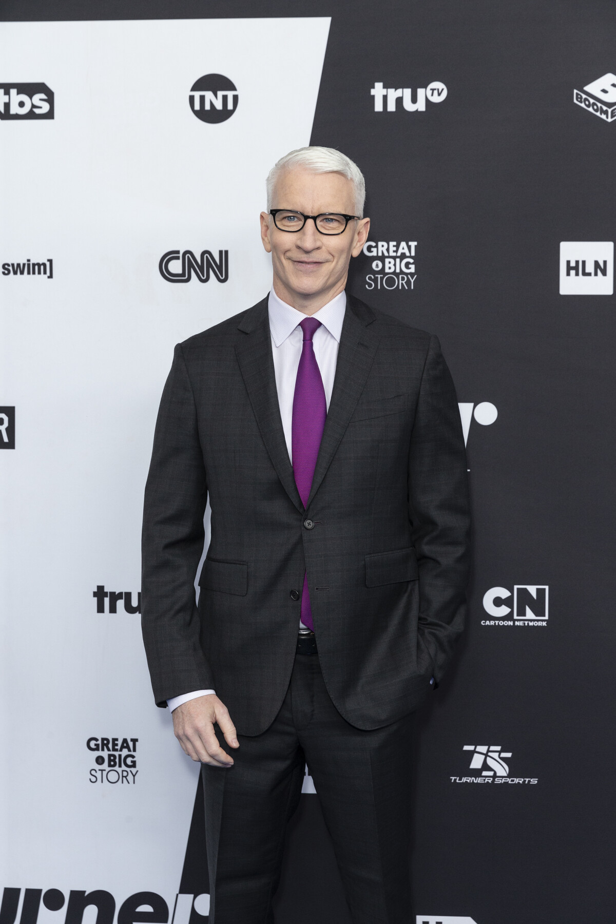 Photo : Anderson Cooper au photocall de "2018 Turner UpFront" à New ...
