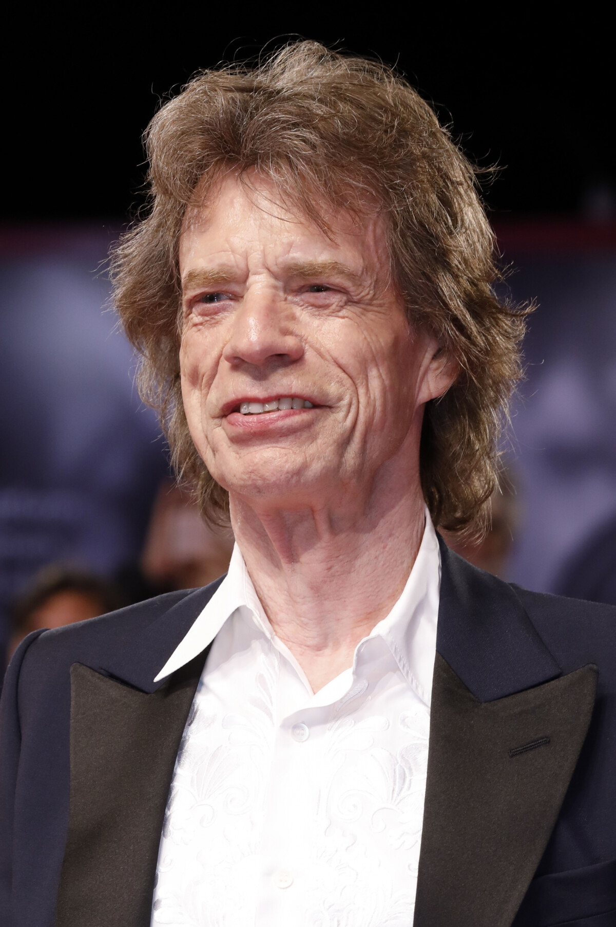 Photo : Mick Jagger à la première de "The Burnt Orange Heresy" au 76ème ...