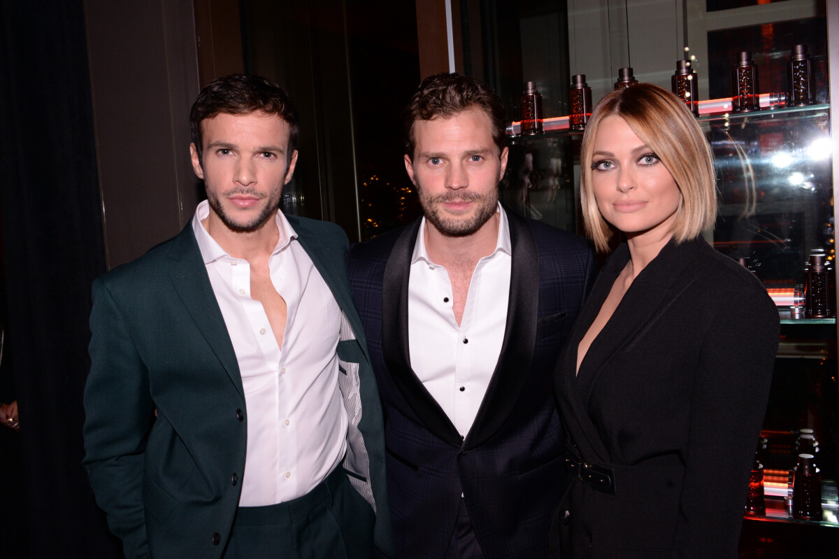 Photo : Exclusif - Hugo Philip avec sa compagne Caroline Receveur et l ...