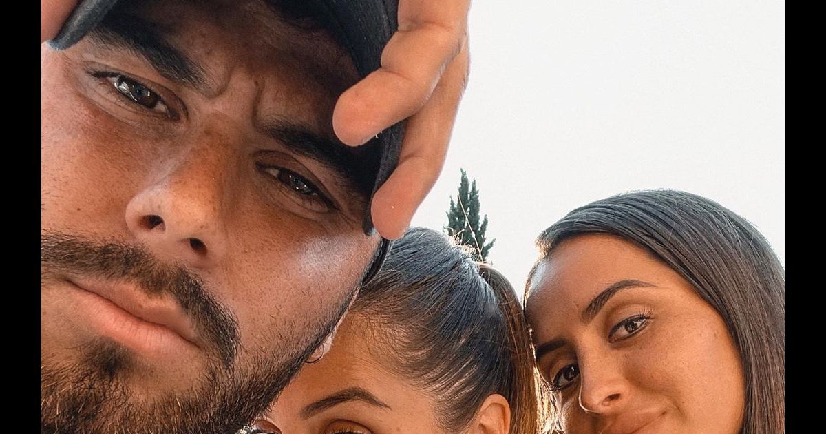 Marine, Océane et Gauthier El Himer, le 23 avril 2020, sur Instagram ...