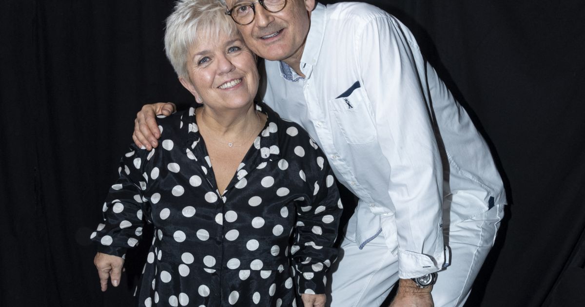 Mimie Mathy et son mari Benoist Gérard - Backstage de l'enregistrement ...