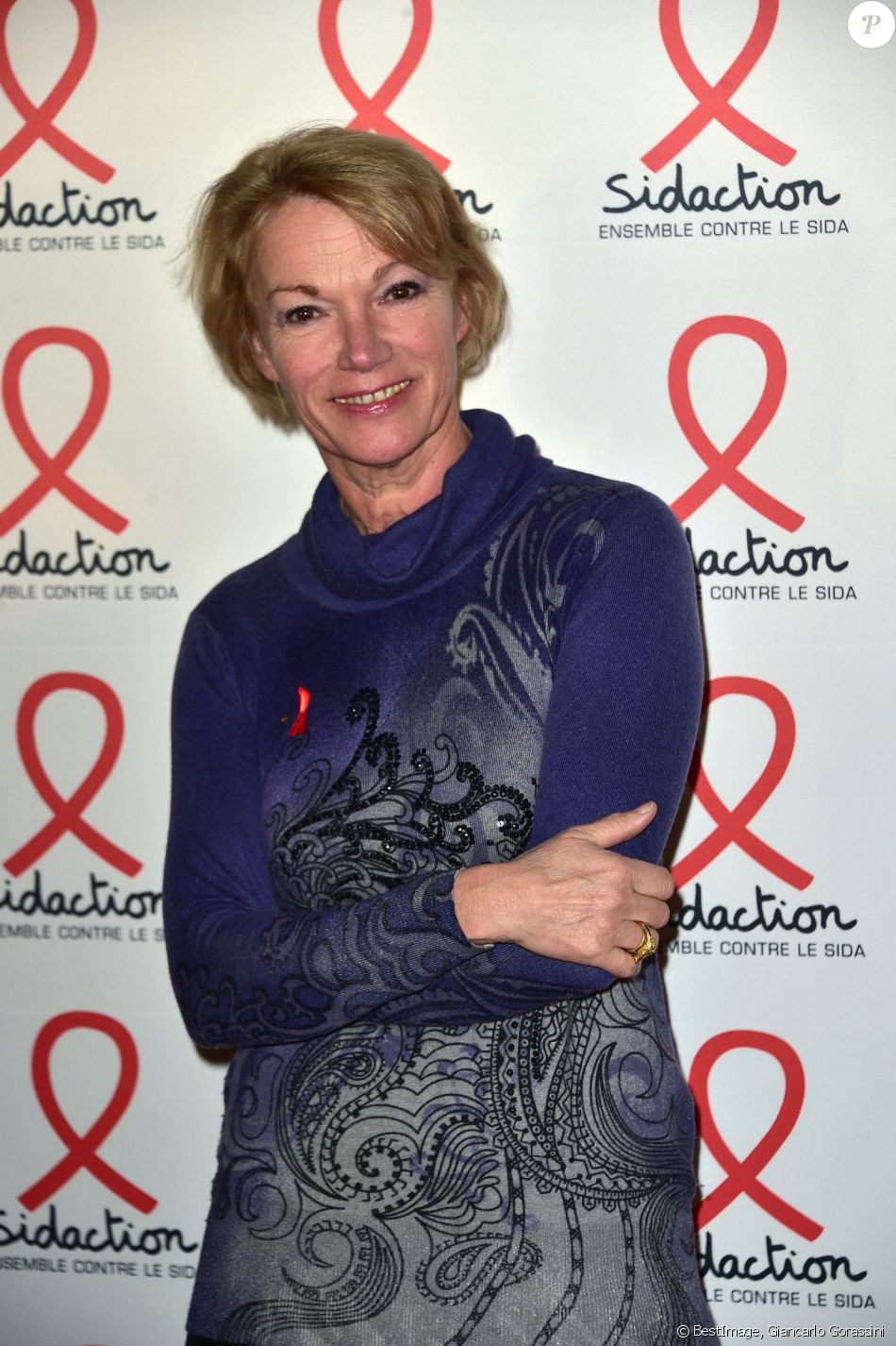 Brigitte Lahaie - Soirée de lancement du Sidaction 2016 au Musée du ...