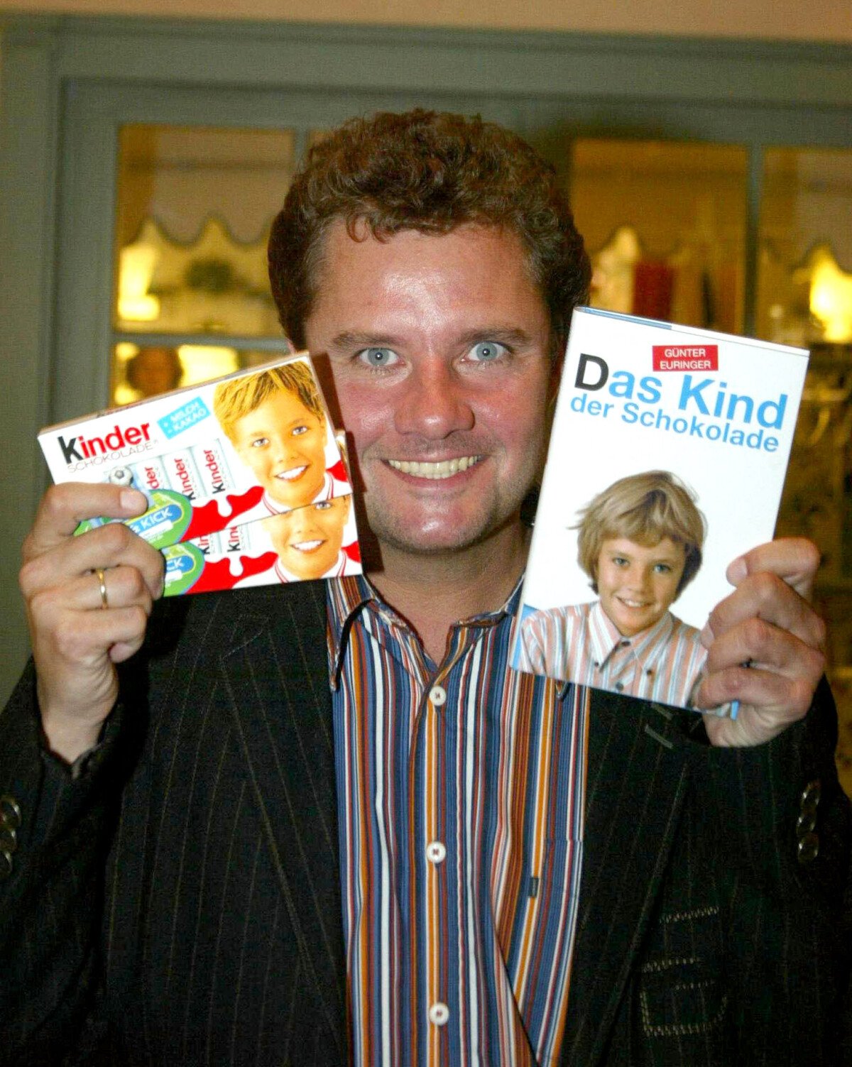 Photo : Archives - Günter Euringer l'ex-enfant de Kinder à Munich le 4 ...