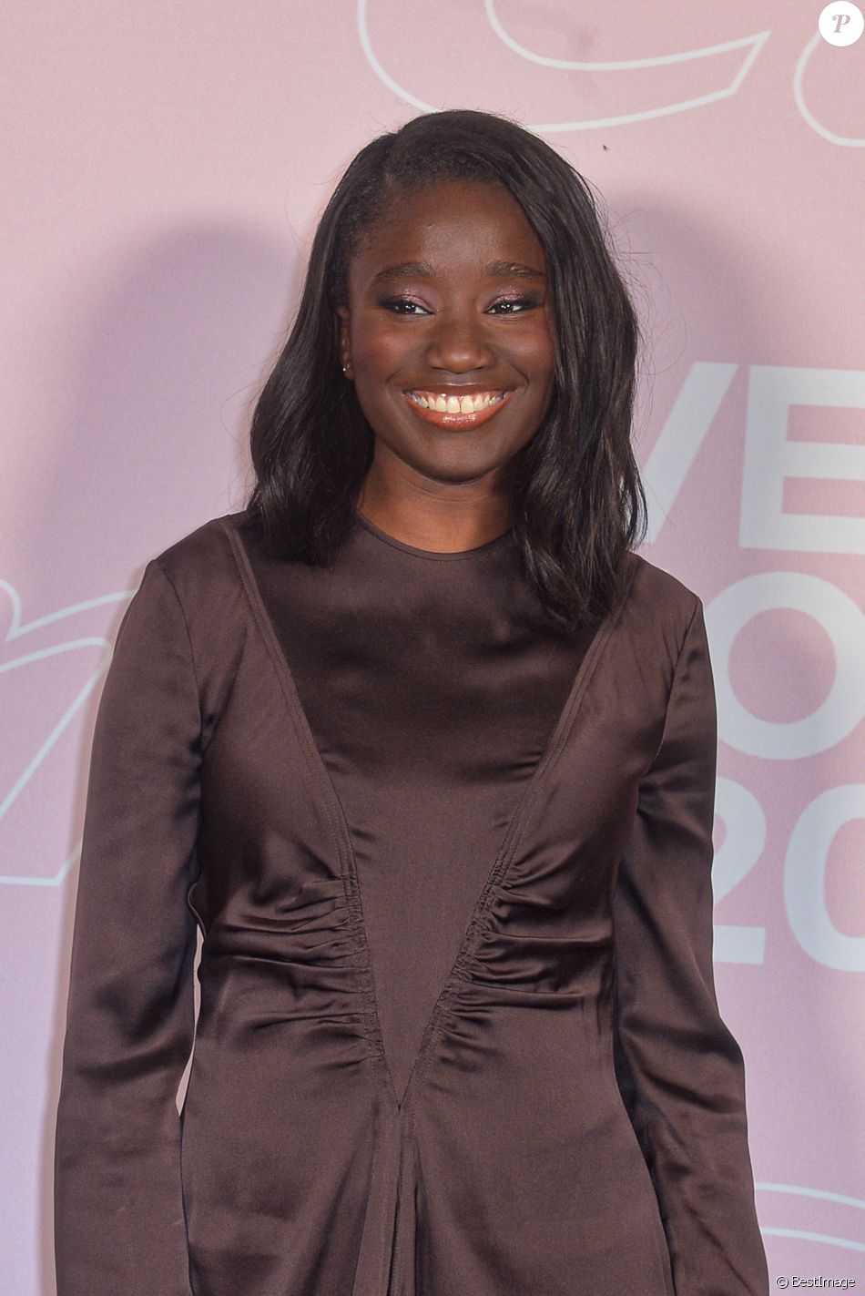 Karidja Touré - Photocall du défilé Etam Live Show 2020 à Paris le 29 ...