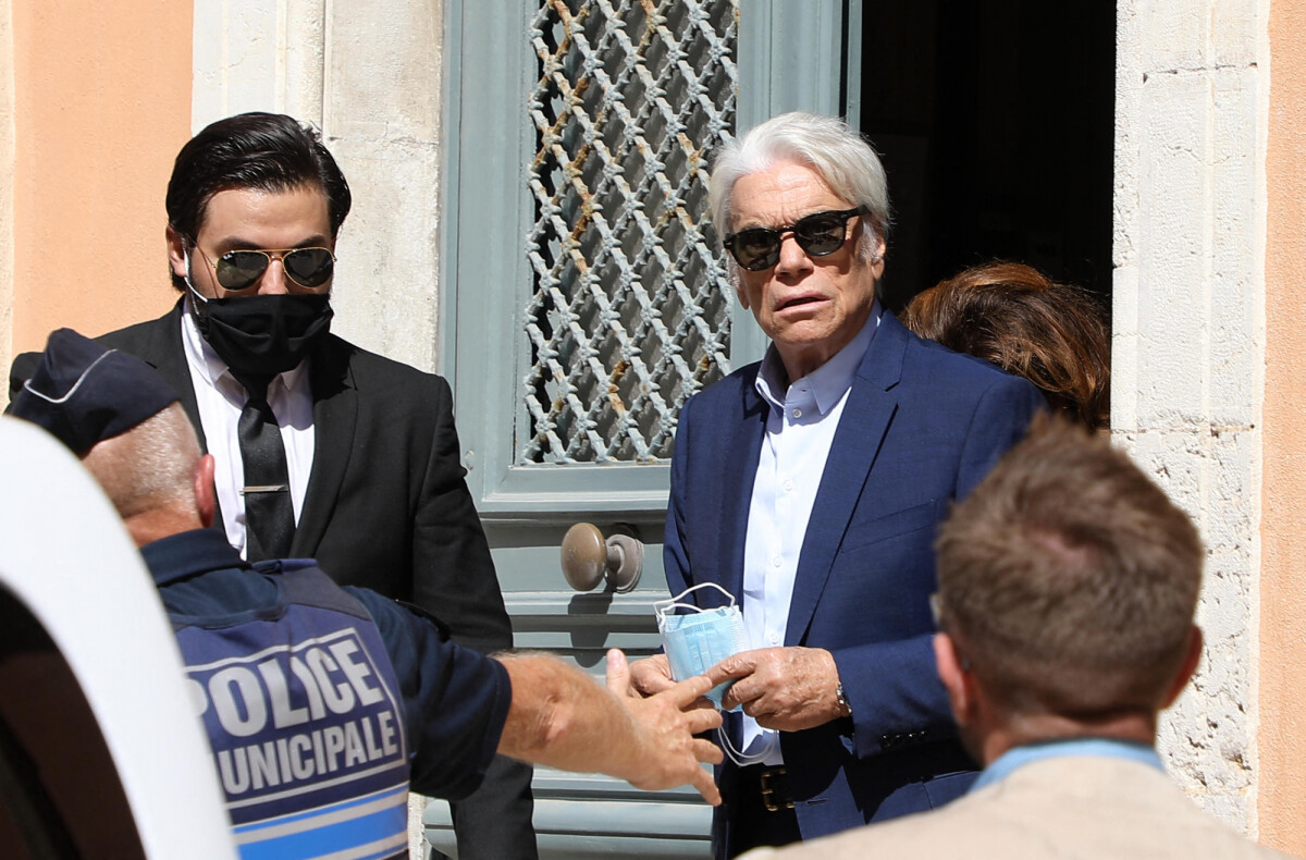 Photo : Bernard Tapie - Mariage civil de Sophie Tapie et Jean-Mathieu ...