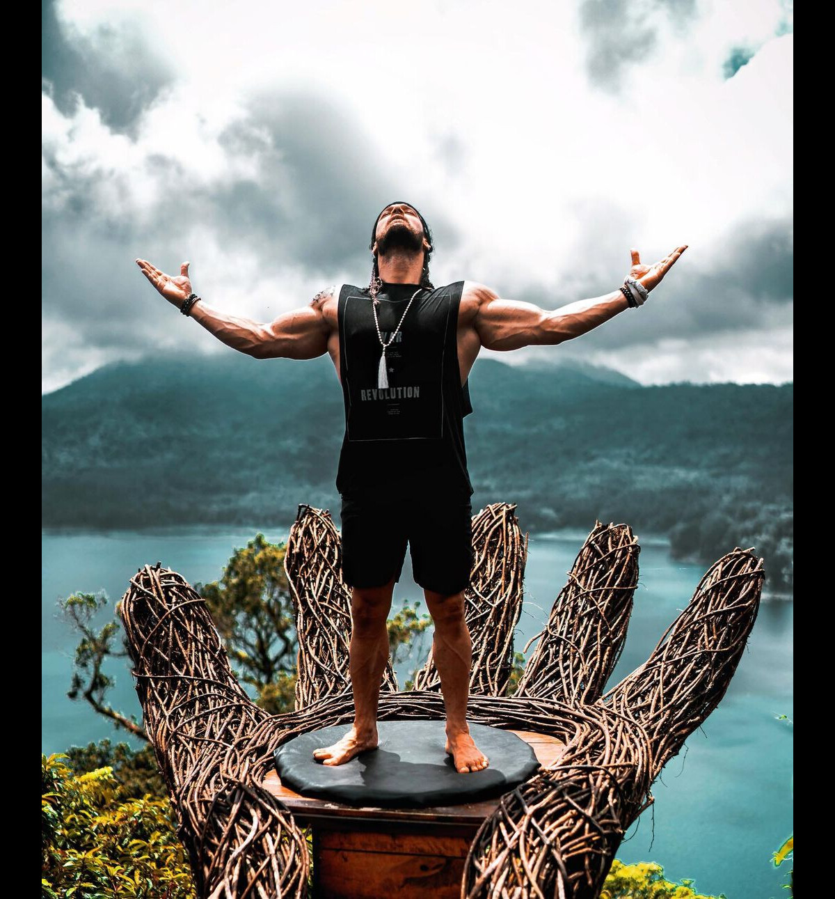Photo : Anthony Amar de "Koh-Lanta" apaisé à Bali, le 25 janvier 2020 ...