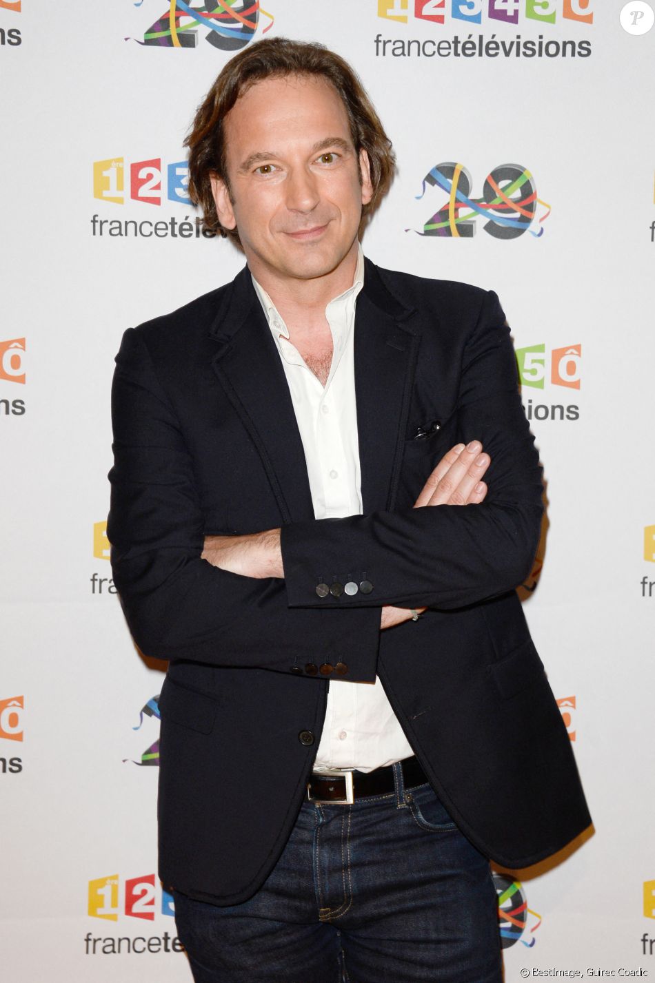 François Busnel au photocall de France Télévisions, pour la ...