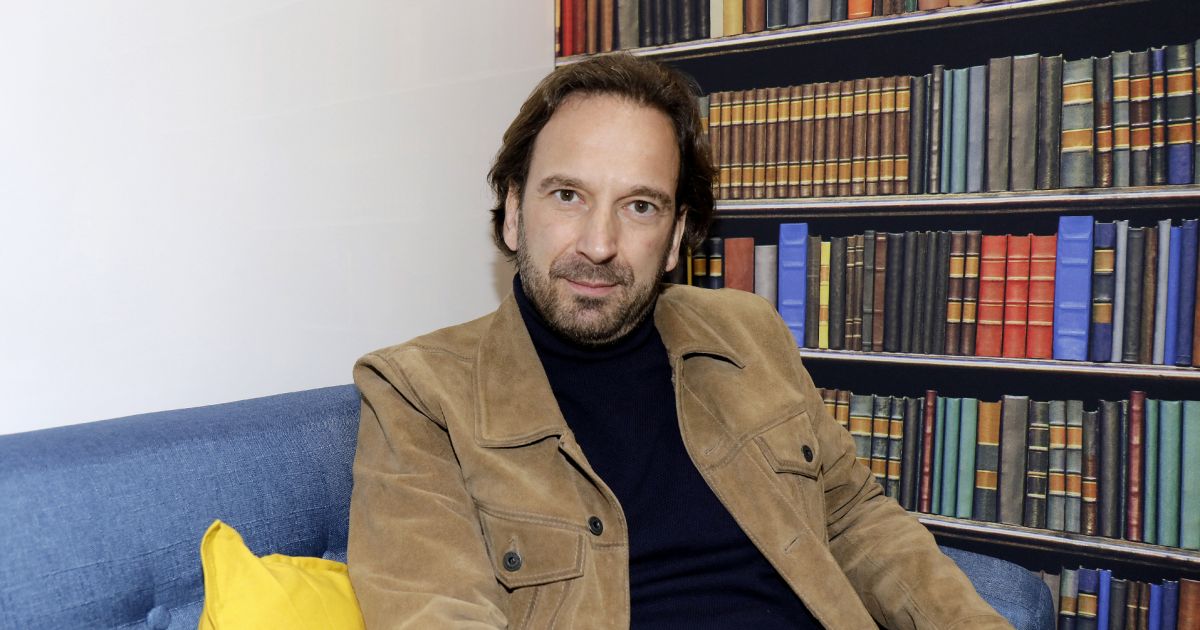 François Busnel - Salon du livre de Paris le 16 mars 2019. © Cédric ...