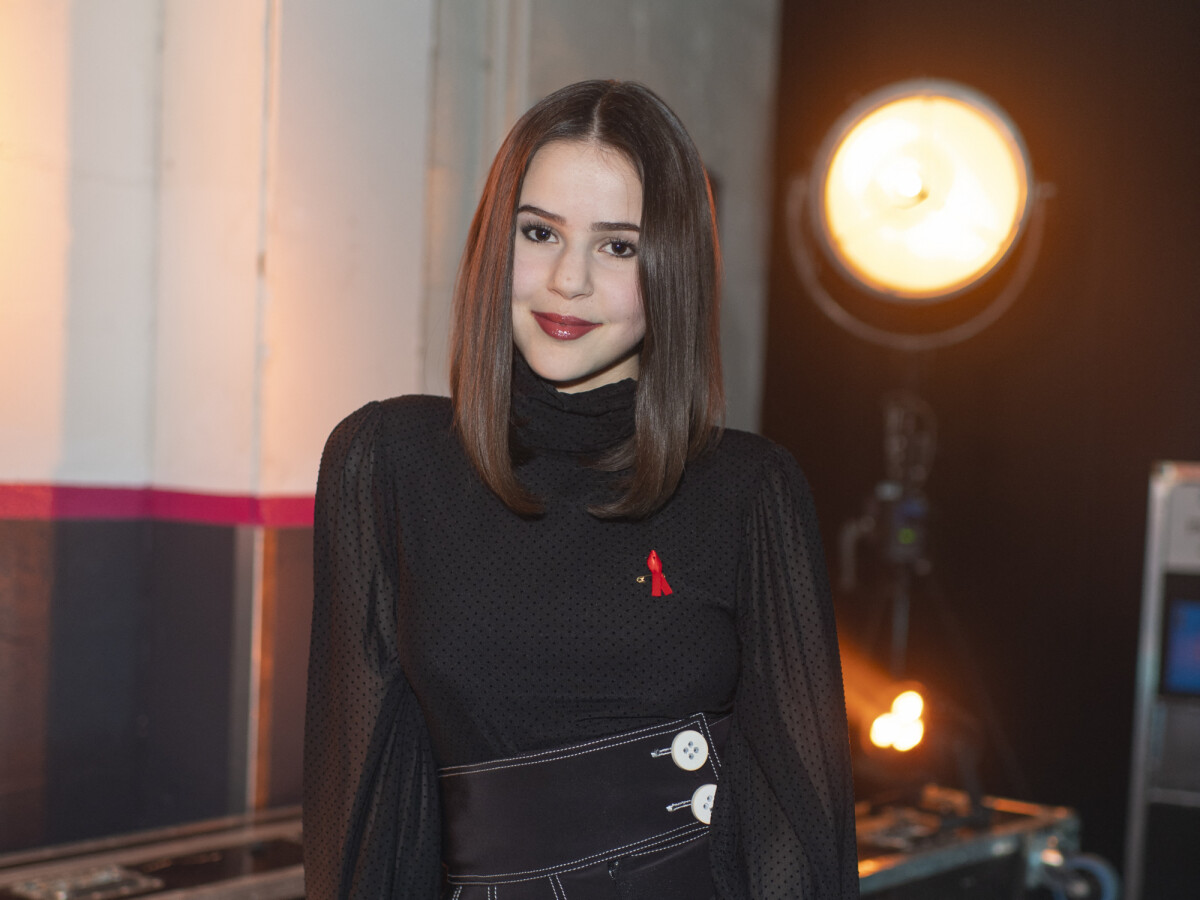 Photo : Exclusif - Marina Kaye - Backstage de l'enregistrement de l ...