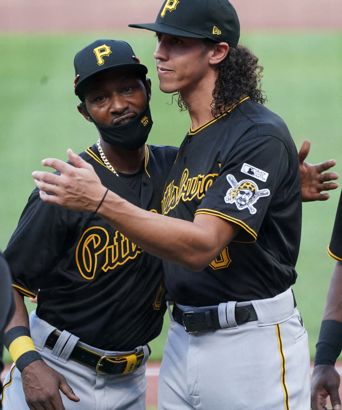 Photo : Jarrod Dyson et Cole Tucker - Les Pittsburgh Pirates contre les ...
