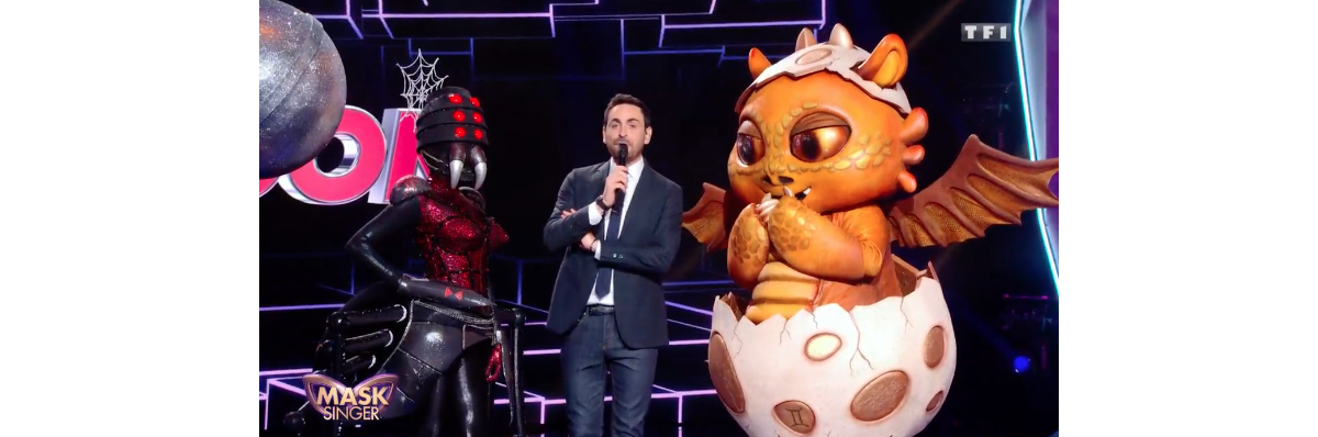 Photo : Le Dragon dans Mask Singer - Purepeople