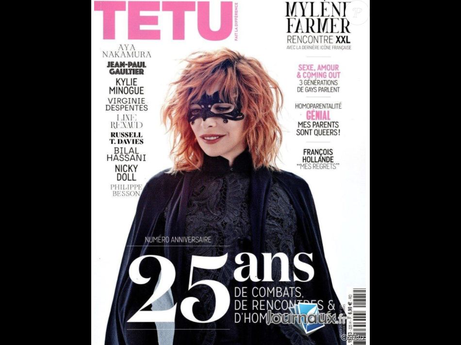 Une du magazine Têtu en date du 9 décembre 2020. - Purepeople