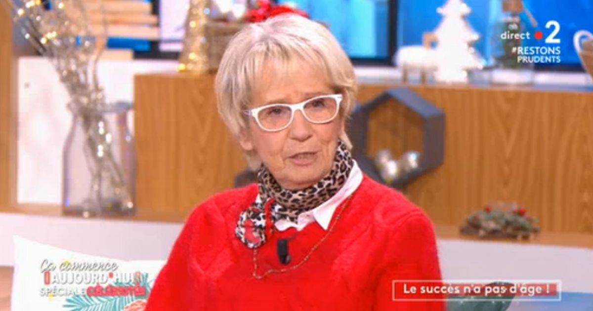 Mercotte, invitée sur le plateau de l'émission Ça commence aujourd'hui ...