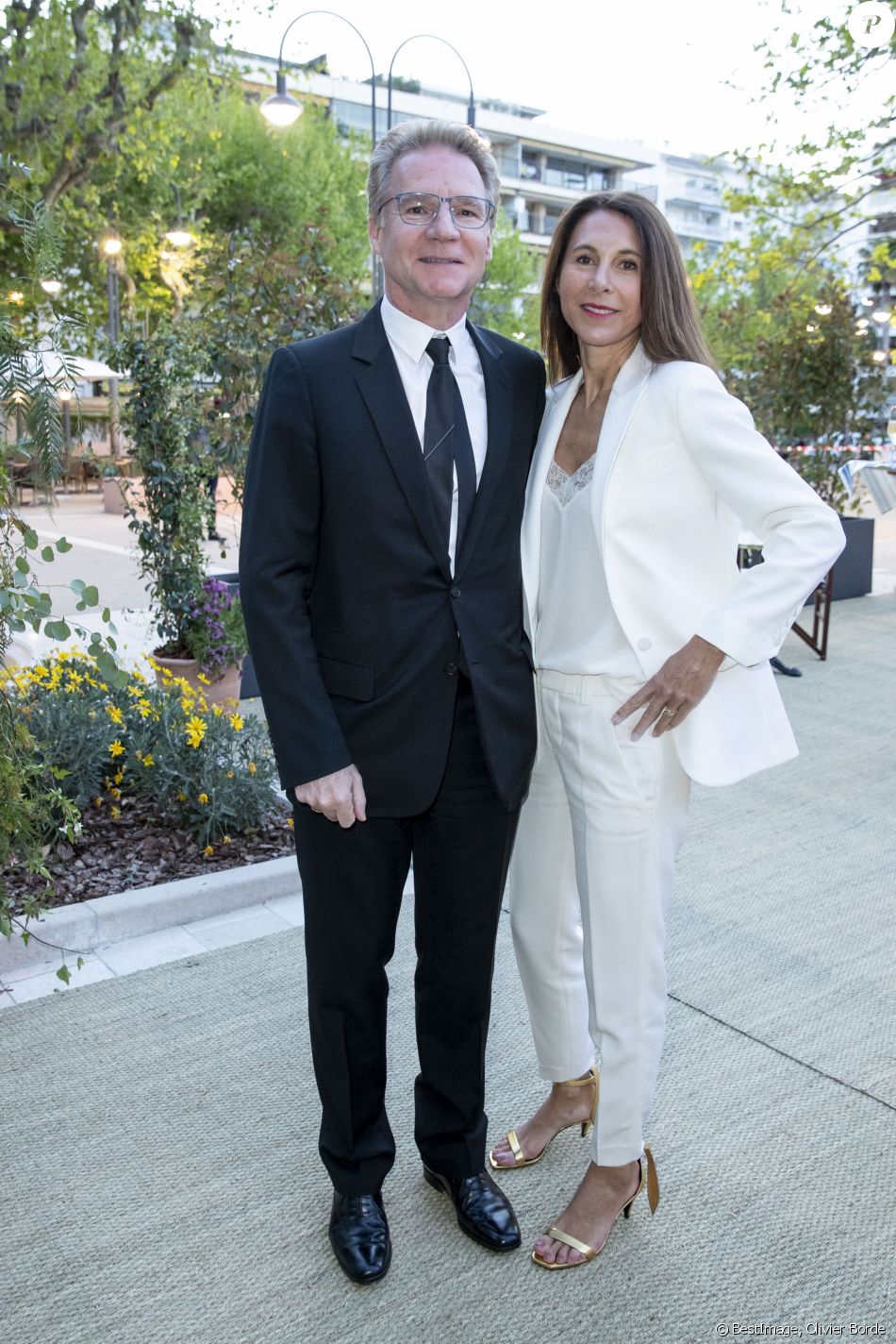Olivier Royant et sa femme Delphine - People à la soirée Dior Vogue ...