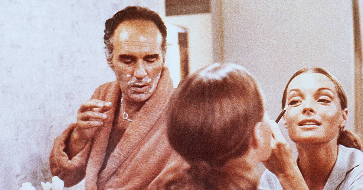 Romy Schneider et Michel Piccoli dans le film Les choses de la vie de ...