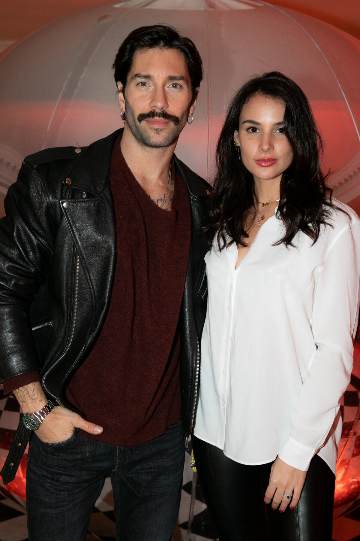 Photo : Exclusif - Jade Leboeuf et son mari Stéphane Rodrigues lors de ...