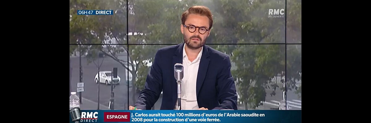 Photo : Matthieu Rouault sur RMC - Purepeople