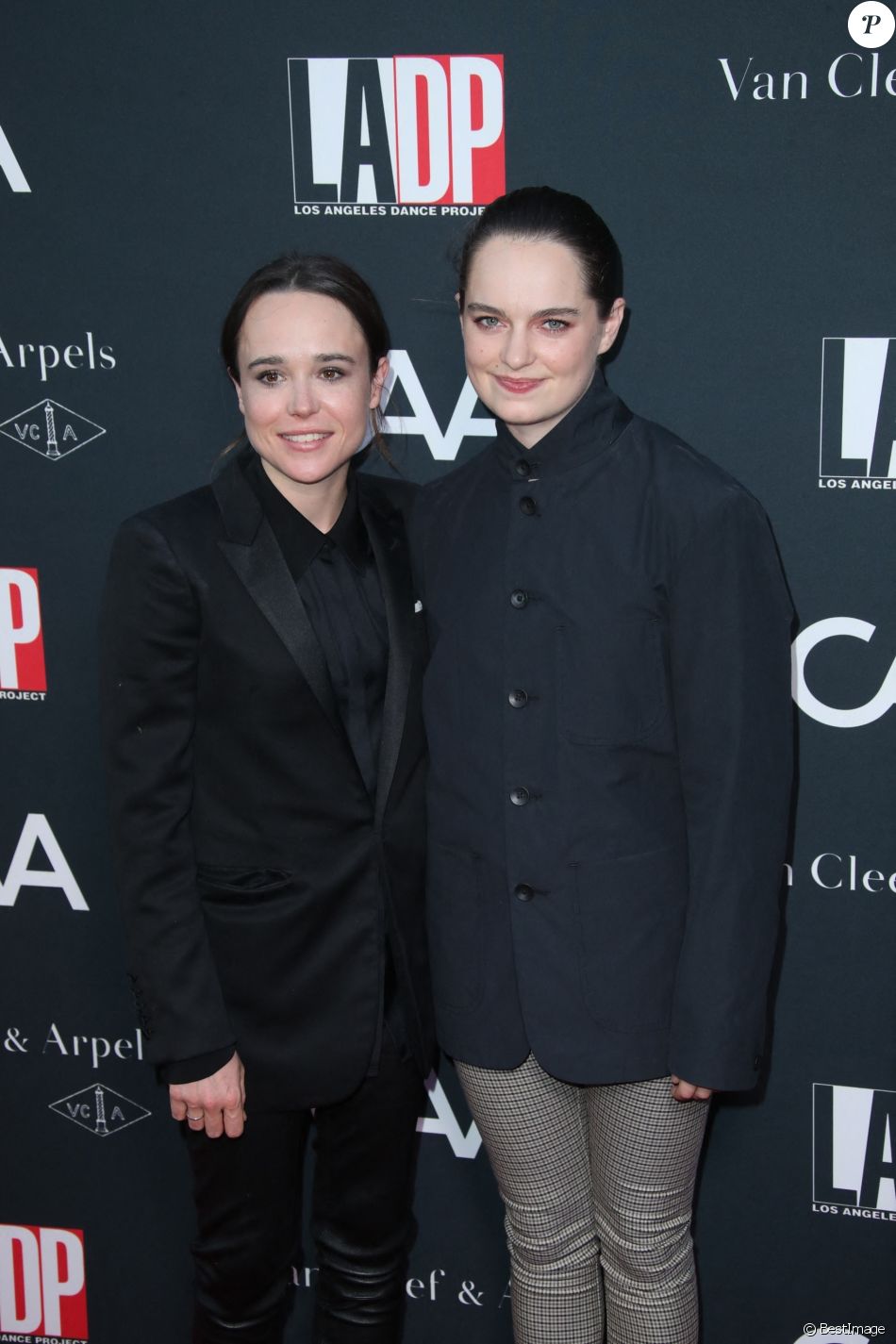 Elliot Page et Emma Portner - Les célébrités arrivent à la soirée Dance ...