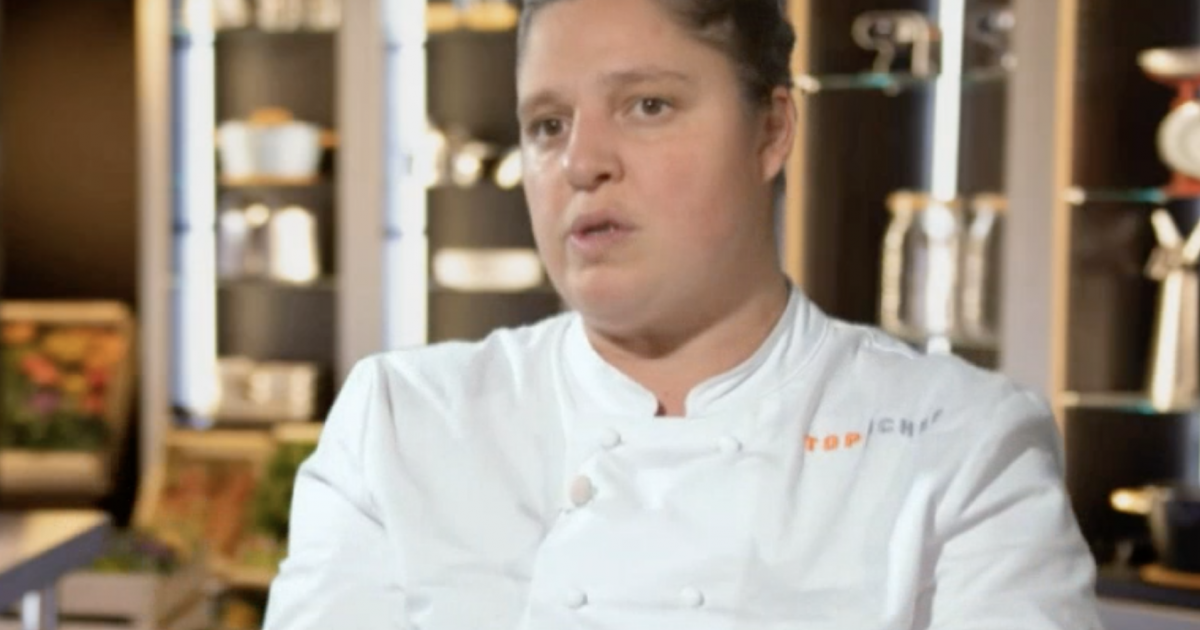 Chloé dans Top Chef 2021, sur M6. - Purepeople