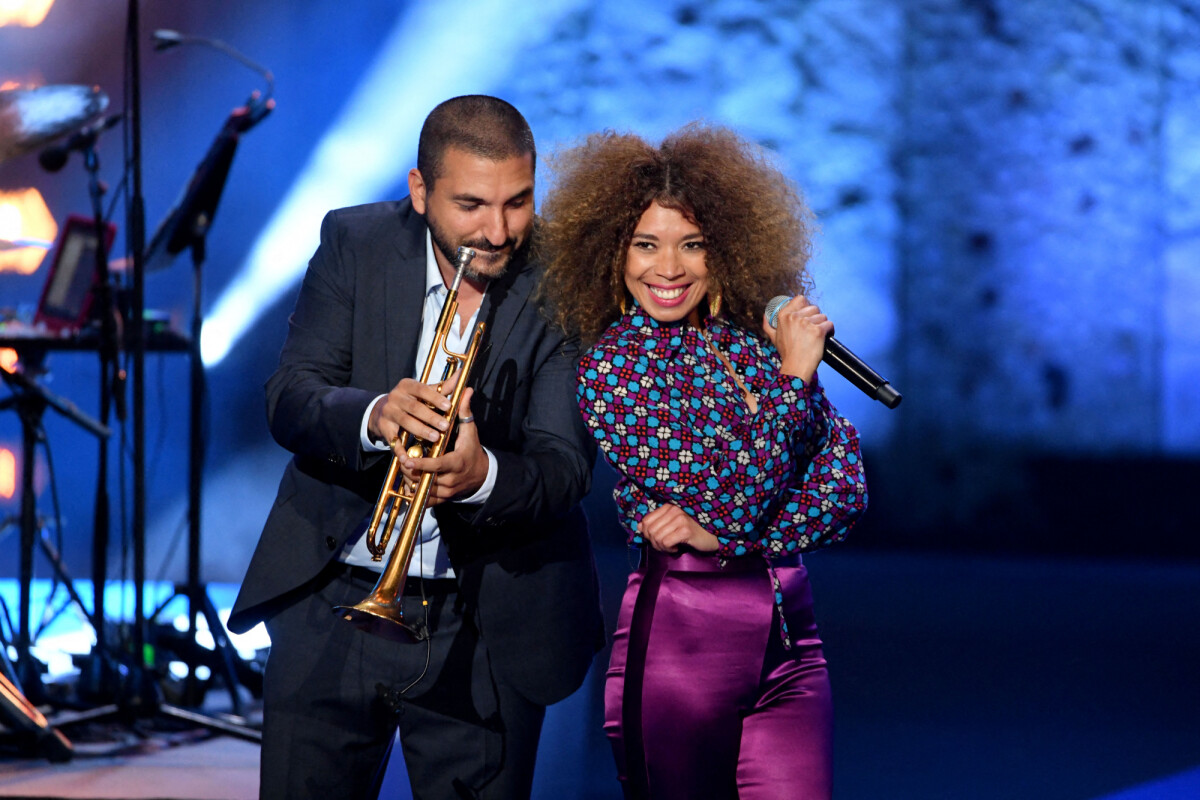 Photo : Exclusif - Ibrahim Maalouf et Flavia Coelho - Enregistrement de ... Photo : Exclusif - Ibrahim Maalouf et Flavia Coelho - Enregistrement de ...