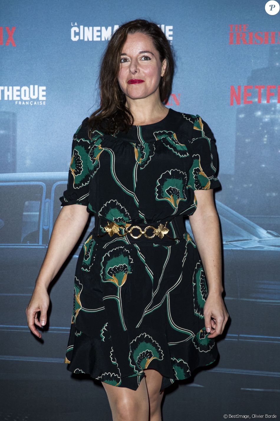Laure Calamy - Avant-première du film The Irishman à la Cinémathèque à ...