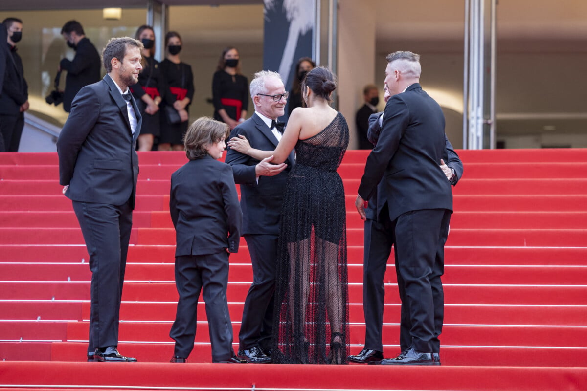 Photo : Joachim Lafosse, Gabriel Merz Chammah, Thierry Frémaux, Leïla ...