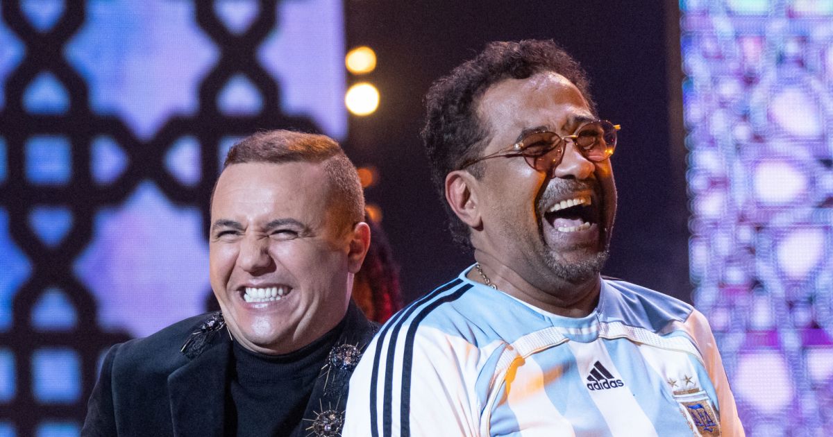 Faudel et Khaled - Enregistrement de l'émission La grande soirée du 31 ...