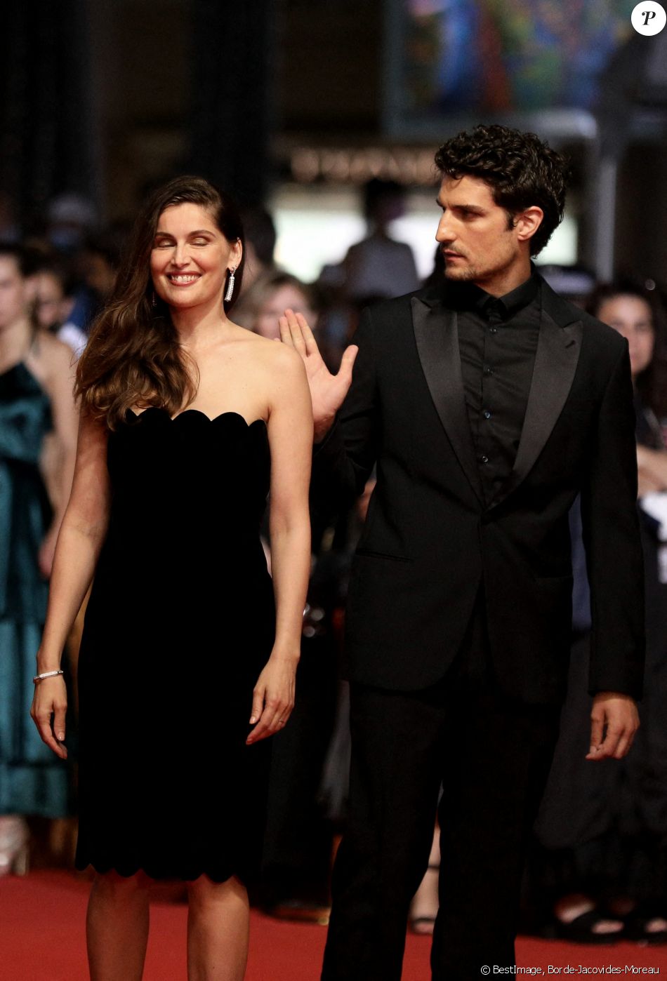 Laetitia Casta et son mari Louis Garrel - Montée des marches du film ...