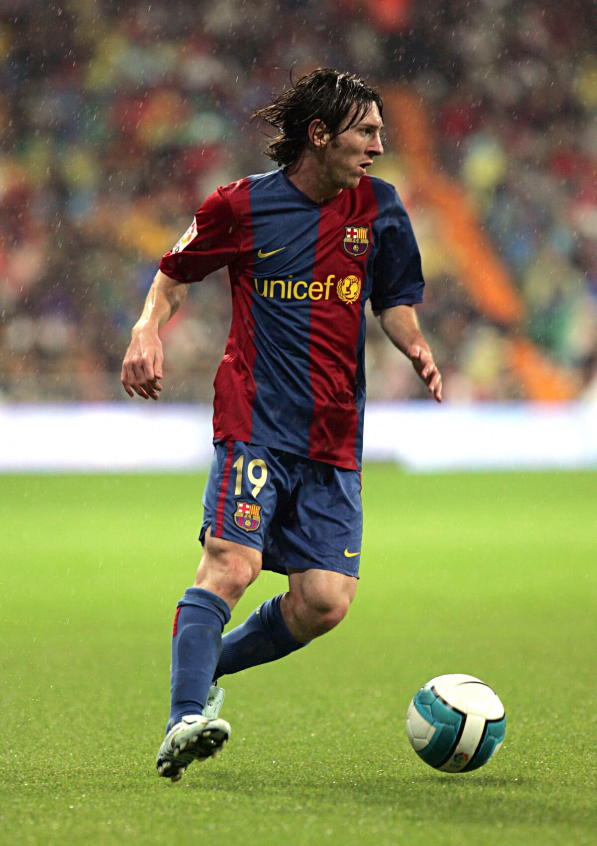 Photo : Lionel Messi lors du Clasico Real Madrid - FC Barcelone en ...