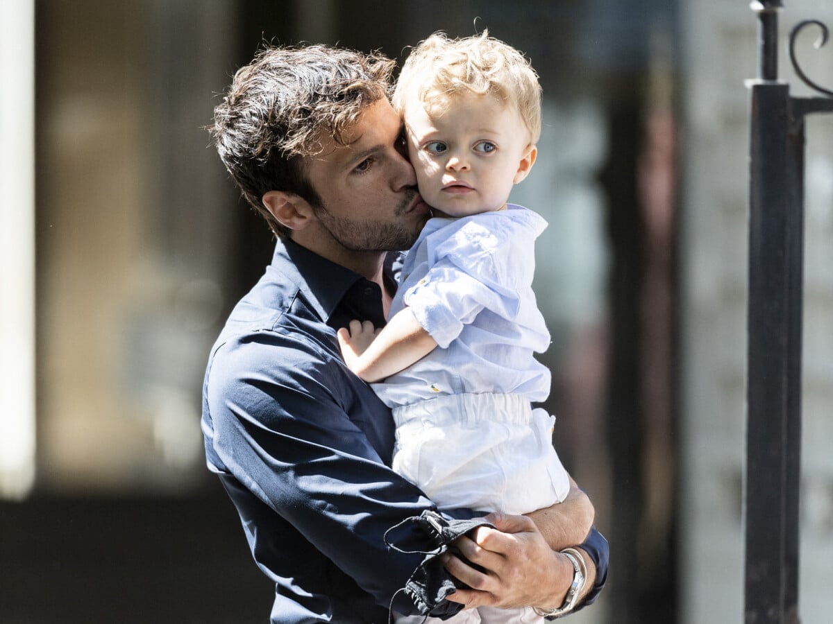 Photo : Hugo Philip et son fils Marlon - Caroline Receveur et Hugo ...