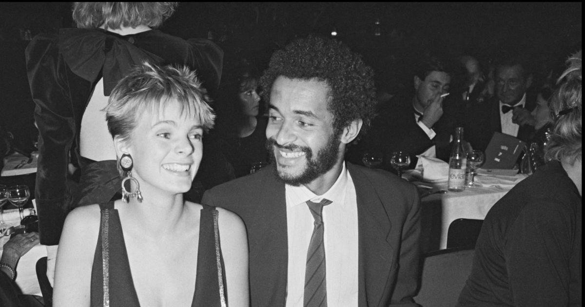 Yannick Noah et son ex-épouse Cecilia Rhode en 1985. - Purepeople