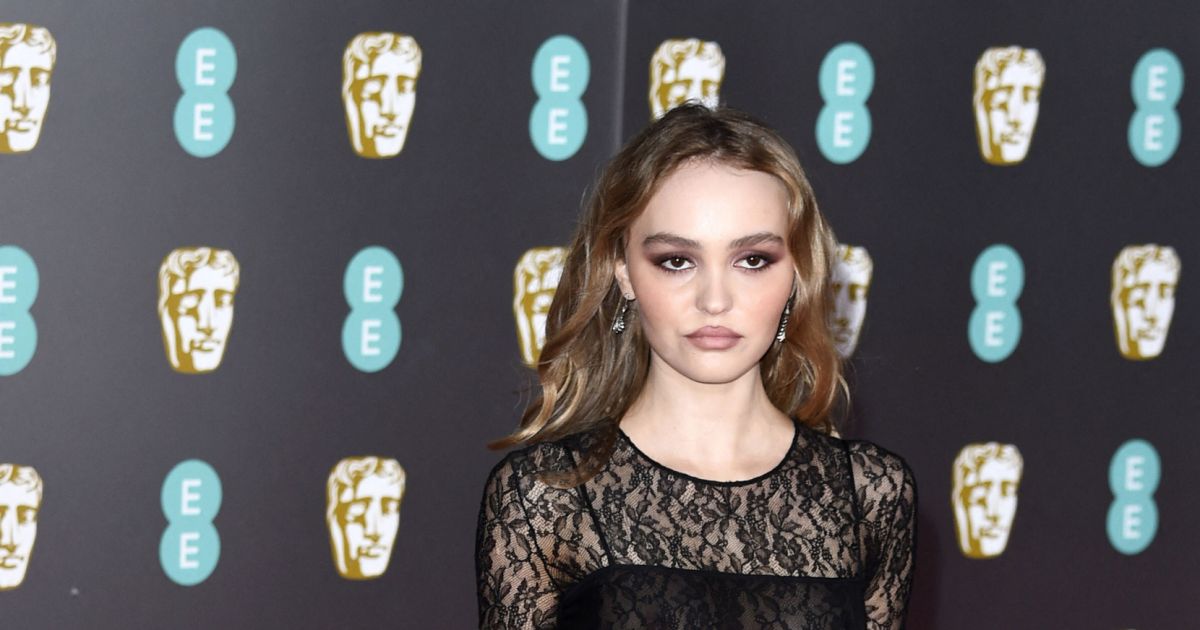 Lily-Rose Depp lors de la 73ème cérémonie des British Academy Film ...