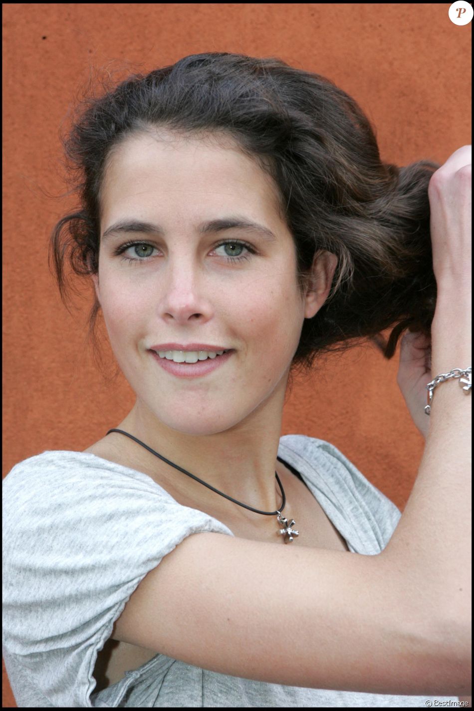 Clémence Castel à Roland Garros (2007) - Purepeople