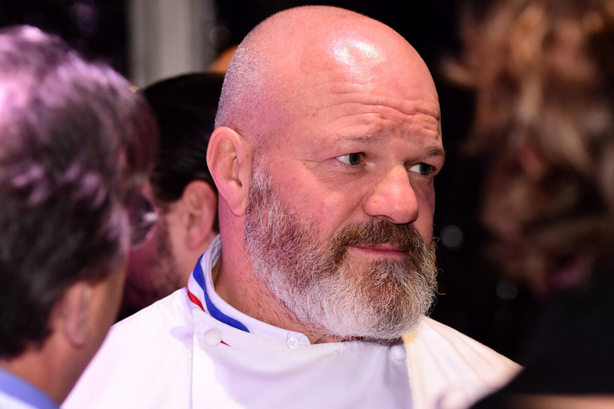 Photo : Le chef Philippe Etchebest lors du dîner de gala des Grands ...