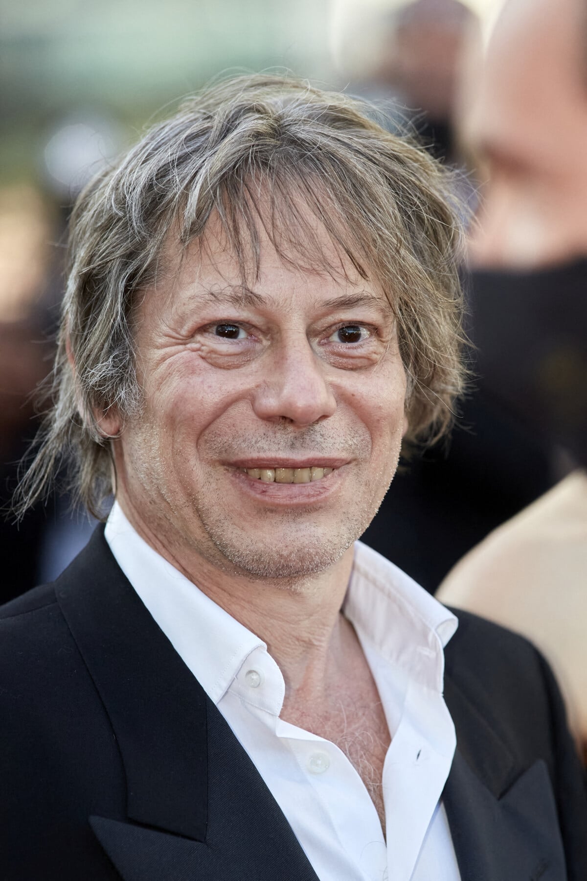 Photo : Mathieu Amalric - Montée des marches du film "L'histoire de ma femme - The story of my ...