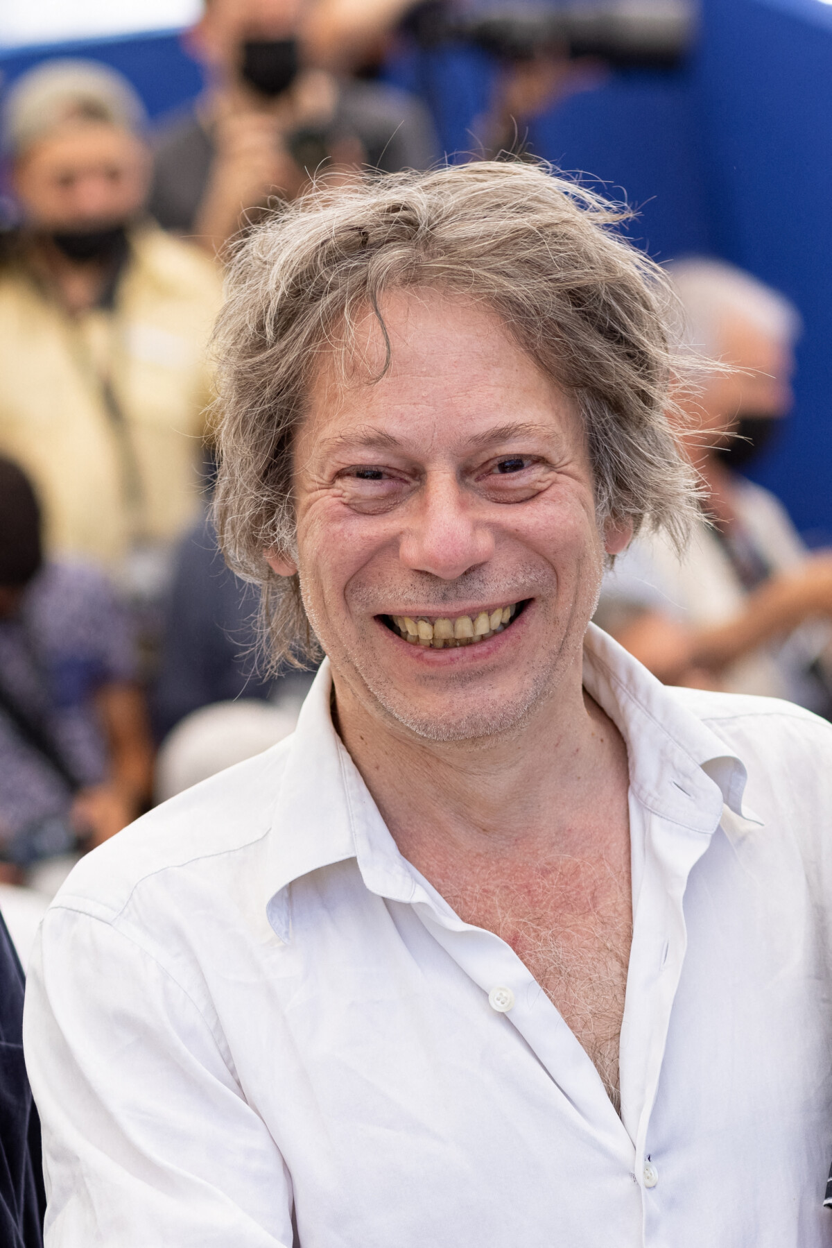 Photo : Mathieu Amalric - Photocall du film "Tralala" lors du 74e Festival international du film ...