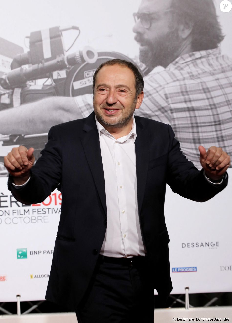 Patrick Timsit - Photocall de la cérémonie d'ouverture à la Halle Tony ...