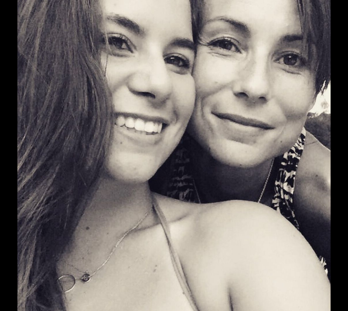 Photo : Jennifer Lauret et sa fille Carla. - Purepeople