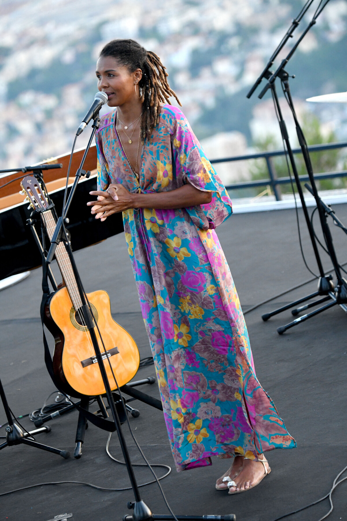 Photo : Exclusif - La chanteuse Ayo en concert dans le cadre des Nice ...