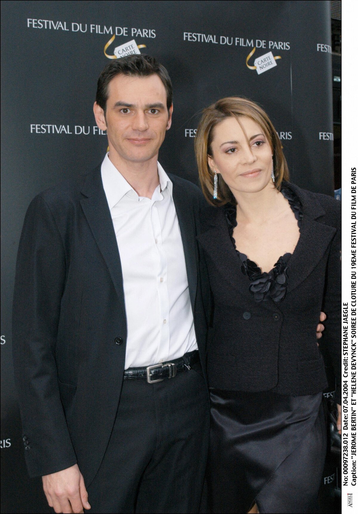 Photo : Hélène Devynck et Jérôme Bertin - soirée de clôture du festival ...